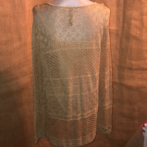 Lauren Ralph Lauren | Tops | Lauren Ralph Lauren Metallic Tunic | Poshmark